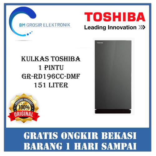 Jual TOSHIBA KULKAS 1 PINTU GR-RD196CC-DMF 151 LITER - Kota Bekasi - BM Grosir Electronic ...