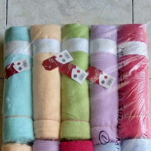 Jual Handuk mandi lap Muka Olahraga 30 x 70 cm Merah Putih by Terry ...