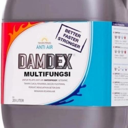 Jual Damdex Multifungsi 1 Liter Cement Additive Obat Pengeras Cor 1 ...