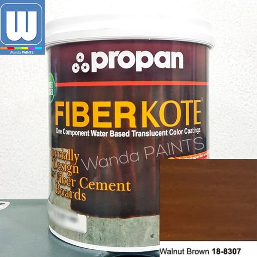 Jual PROPAN FIBERKOTE WATERBASED 889 Walnut Brown Doff (2.5 liter ...