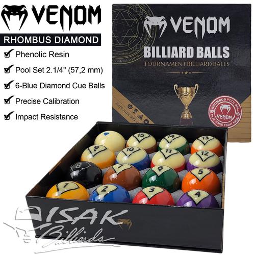 Jual Venom Rhombus Diamond Ball 2.1/4" - CB 2.1/4" | Bola Besar ...