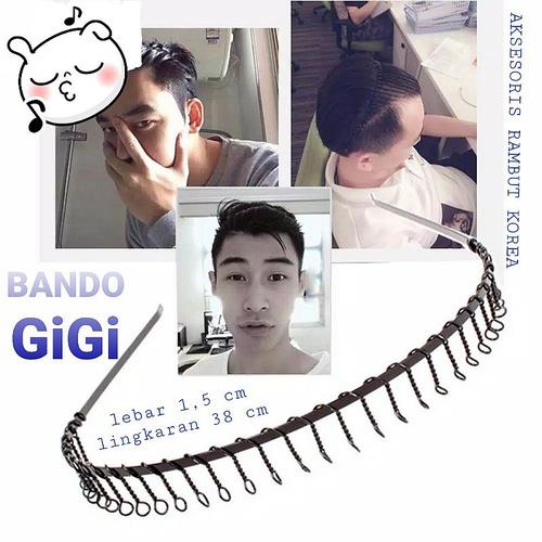 Jual Bando Korea Besi Gigi - Jakarta Barat - charlotte bowtique | Tokopedia
