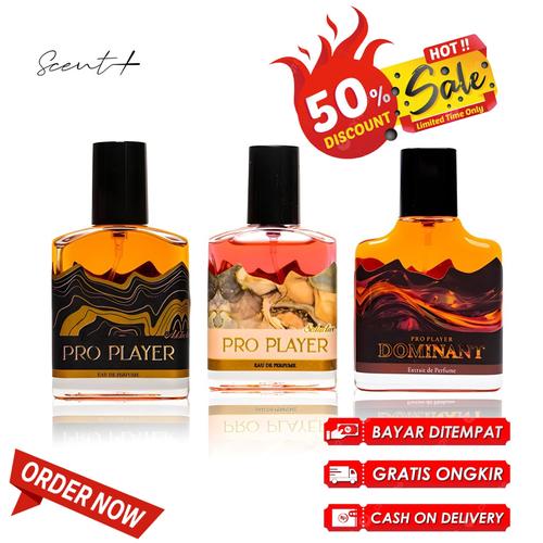 Jual (BELI 1 DAPAT 3) Parfume PRO PLAYER 30ml DOMINANT+ADDICTIVE ...