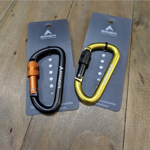 Jual Keychain Eiger Carabiner DScrew Lock Art.2181 - Kota Tangerang ...