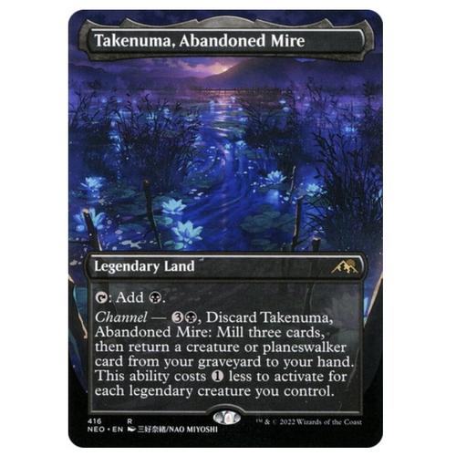 Jual Takenuma, Abandoned Mire (Borderless) - NEO - MTG - Kota Surabaya ...