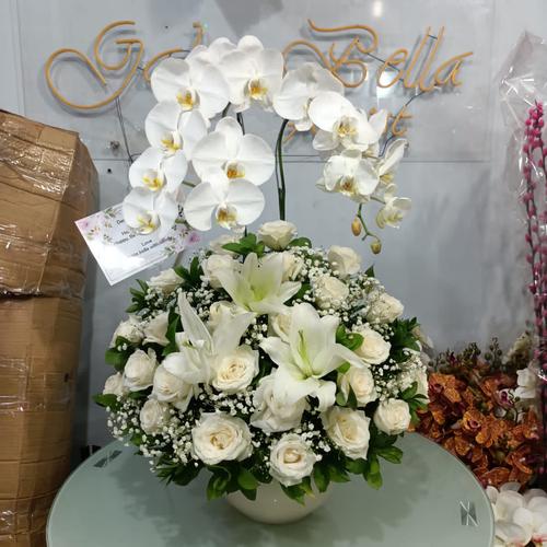 Promo Table Flower – 606 Bunga Meja Anggrek Bulan Bunga Cantik Bunga ...