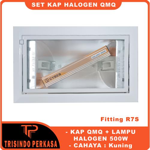 Jual Kap Lampu Sorot Halogen 500W / Lampu Tembak Halogen 500 watt Set ...