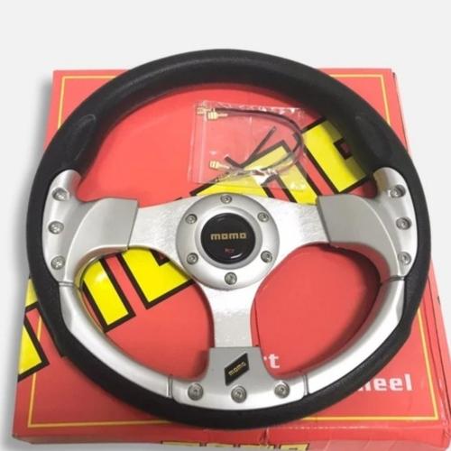 Jual Stir Racing MOMO 3 Palang Datar Universal 13 INCH - Jakarta Utara ...