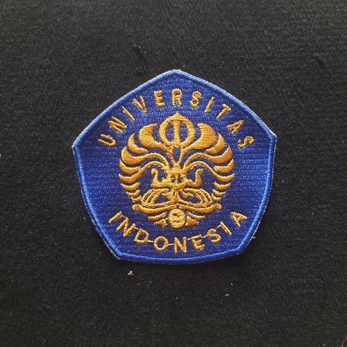 Jual Bordir Logo UI warna dasar biru ukuran 7cm - Kab. Bandung ...