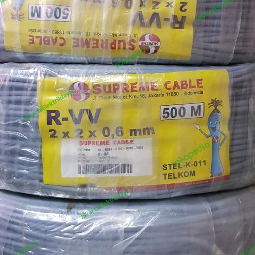 Jual Kabel TELPON ISI 4 SUPREME / ITC 2x2x0.6mm Supreme (Per Meter ...