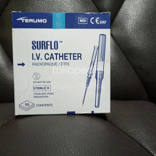 Jual Terumo surflo iv cateter 22g - surflo 22g - abbocath surflo - Kota ...