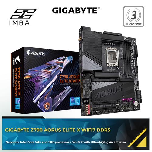 Promo GIGABYTE Z790 AORUS ELITE X WIFI7 DDR5 Motherboard [ATX| LGA1700 ...