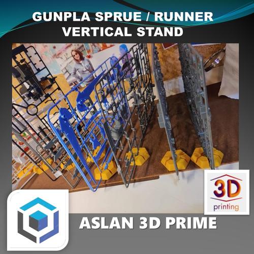 Jual GUNPLA SPRUE / RUNNER VERTICAL STAND GUNDAM Custom Color 3D Print ...