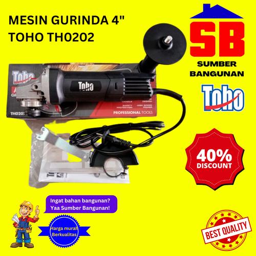 Jual MESIN GURINDA TOHO 4 INCH 4" TH0202 GERINDA ANGLE GRINDER 100MM ...