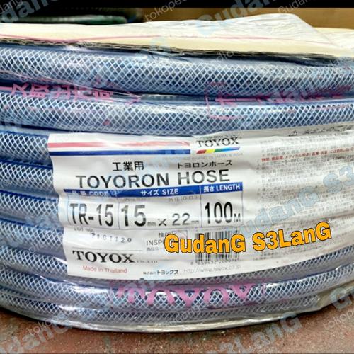 Jual TOYOX Benang 15x22mm TOYORON Selang Kimia Minyak Bubuk Material ...
