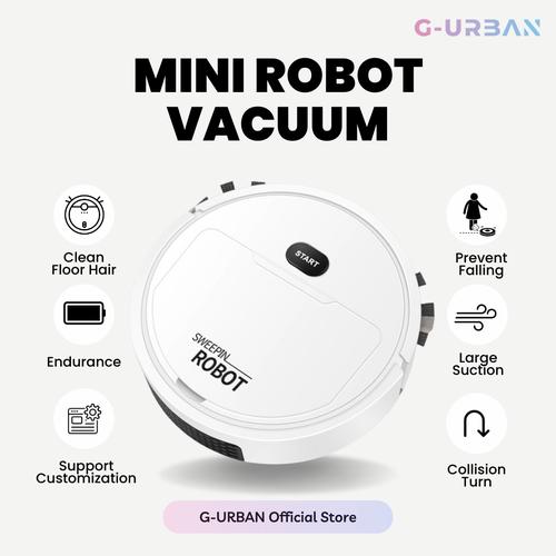 Jual Robot Vakum Otomatis Recharge / Mini Robot Vaccum Sedot Sapu Pel ...