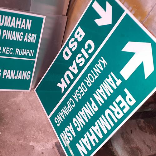 Jual Rambu Petunjuk Arah - 120 x 200 - Jakarta Timur - D Global Indo ...
