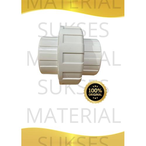 Jual WATERMUR PVC CISAL 1 1/2" INCH / WATER MUR POMPA UNION FITTING ...