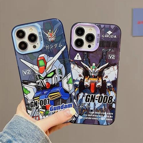 Jual CASE IPHONE 11/12/13/14/PRO/PROMAX/PLUS GUNDAM ROBOT - Biru ...