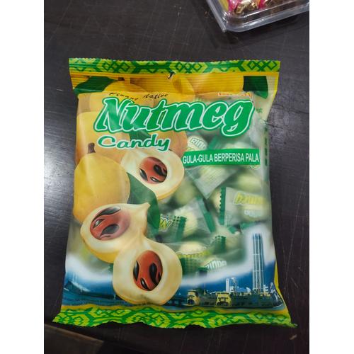Jual Rinda Nutmeg Candy/ Permen Rasa Pala Penang Native/ Permen Pala ...