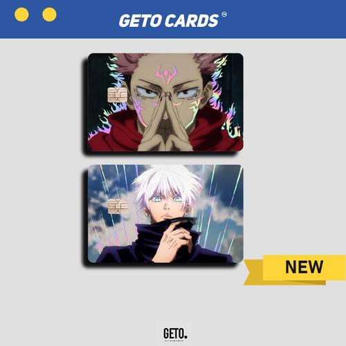 Promo Sticker Skin Kartu Atm Anime Jujutsu Kaisen Special Hologram ...