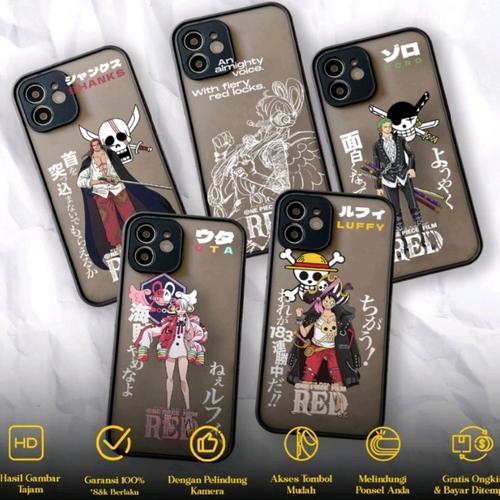 Jual Case Anime One Piece Red For Samsung A32 4G A32 5G A52 A52s A72 ...