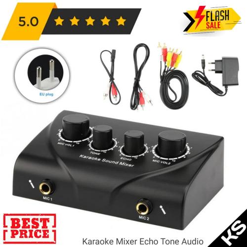 Jual Karaoke Sound Mixer Echo Tone Audio - 2 Input Mic - Jakarta Barat - KS & MayO Market ...