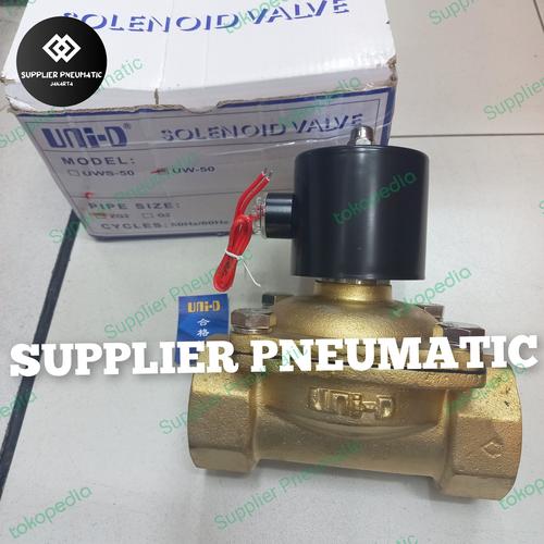 Jual SOLENOID VALVE FOR WATER UNI-D UW-50 UW50 DRAT 2" INCH NORMALLY CLOSED - Jakarta Barat ...