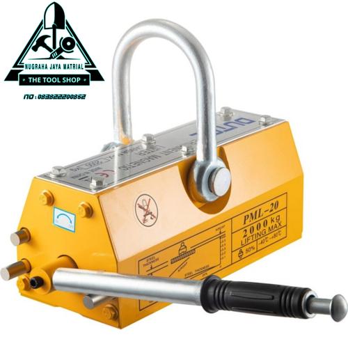Jual Permanent Magnetic Lifter 1 2 3 Ton WEKA Alat Angkat Magnet untuk ...