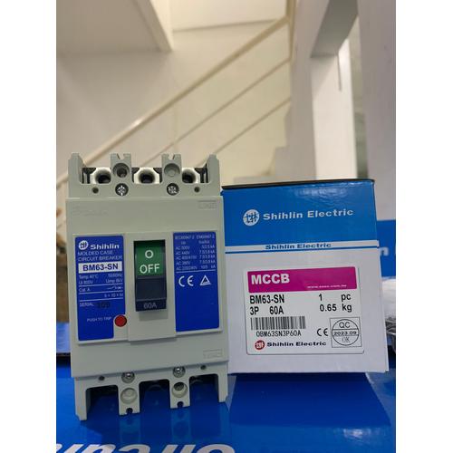 Jual MCCB Shihlin BM63-SN (380V 7,5kA, 220V 10kA) 3P - 60A - Jakarta Pusat - Shihlin Electric ...