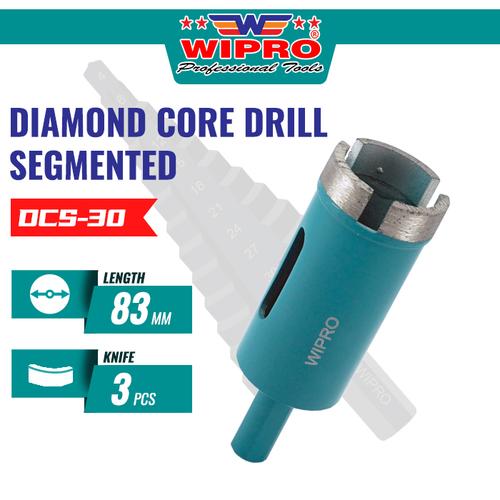 Promo WIPRO Holesaw Mata Bor Lubang Keramik Granit Marmer DCS-30 (30mm ...