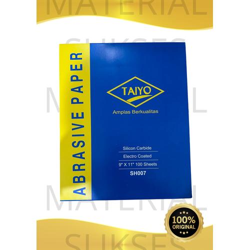 Jual AMPLAS DUCO DUKO KERTAS AMPLAS TAIYO / AMPLAS LEMBARAN MURA - 180 ...