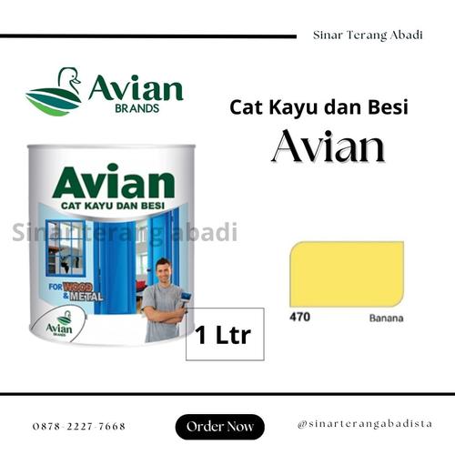 Jual Cat Kayu & Besi Avian 1/2 Kg 470 Banana - Kota Bandung - SINAR ...