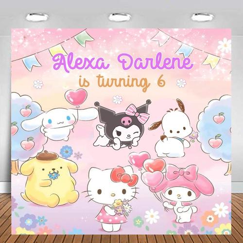 Jual Sanrio Cinnamoroll Mix - Banner Flexi Birthday / Spanduk Backdrop ...