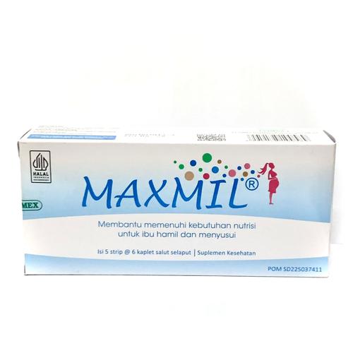 Jual Maxmil Box isi 30 kaplet - Vitamin Kehamilan - Jakarta Barat ...