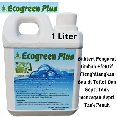 Jual Ecogreen PLUS Bakteri Pengurai Limbah Septic Tank, STP, WWTP Limbah RS - Kab. Bandung Barat ...