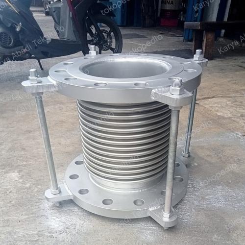 Jual Bellow Expansion Joint SS304 10"inch x 400mm/FLANGE # 150 Carbon ...