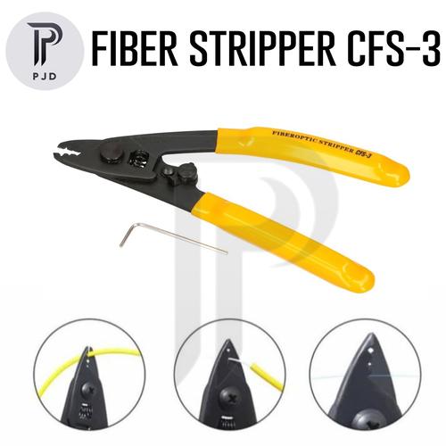 Jual Fiber Optik Stripper Lubang 3 CFS-3 Fiber Stripper Cutter Cable FO ...