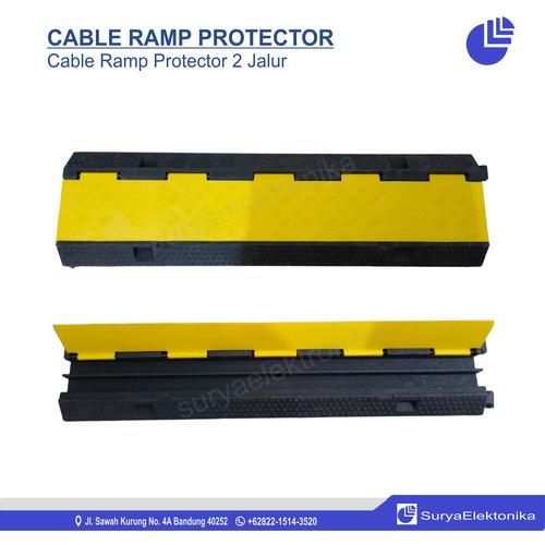 Jual Cable Ramp Protector Pelindung kabel 2 jalur Indoor outdoor - Kota ...