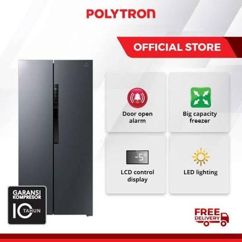 Jual Kulkas side by side Polytron prs 460 inverter 2 pintu - Kota ...