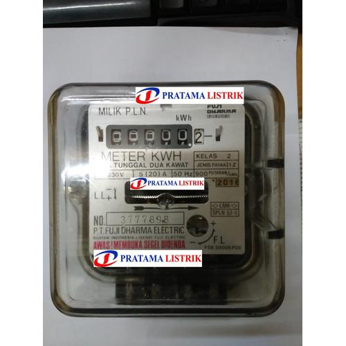 Jual Fuji Dharma Kwh Meter 1phase 5(20)a Analog Merk Fuji - Jakarta Pusat - Pratama Listrik ...