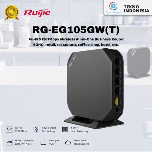 Jual Ruijie EG105GW(T) WiFi 5 1267Mbps Wireless All in One Business Router - Kota Semarang ...