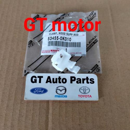 Jual 53455-0K010 Holder Clamp Hood Kancing Tiang Kap Mesin Innova 2004 ...