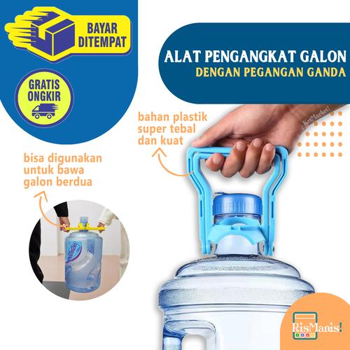 Jual GALLONS DOUBLE GRIPPER Alat Pengangkat Galon Air Pegangan Handle ...