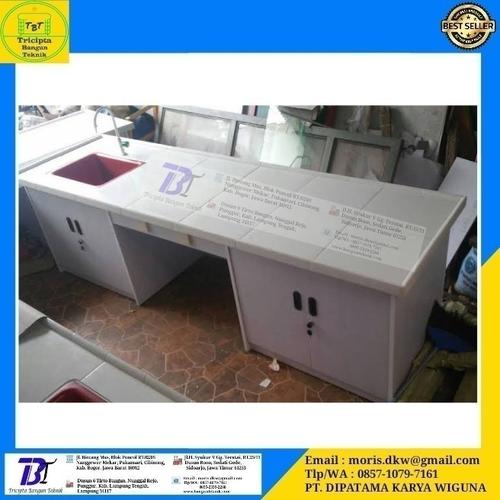 Jual Meja Demonstrasi Laboratorium 1500x600x800mm With Sink - Kab ...