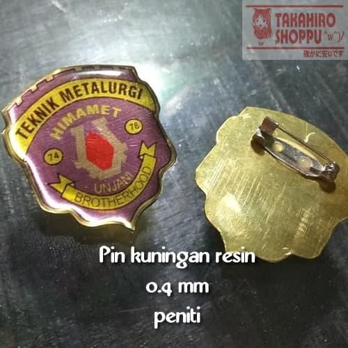 Jual Pin Logo Kuningan Resin Emblem Lencana - 3cm - Kota Bandung ...