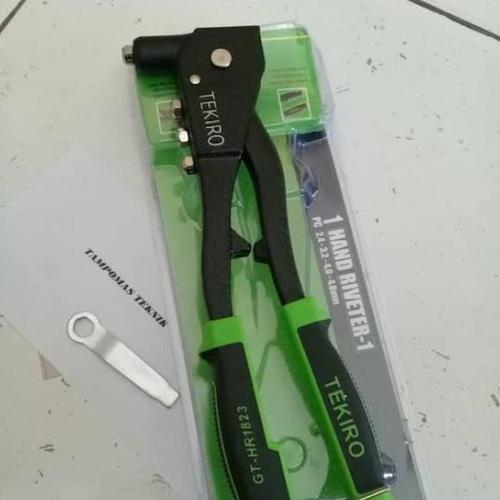 Jual Tang Rivet Hand Rivet Tekiro Bonus Paku Rivet 30Pcs - + Paku 50 ...