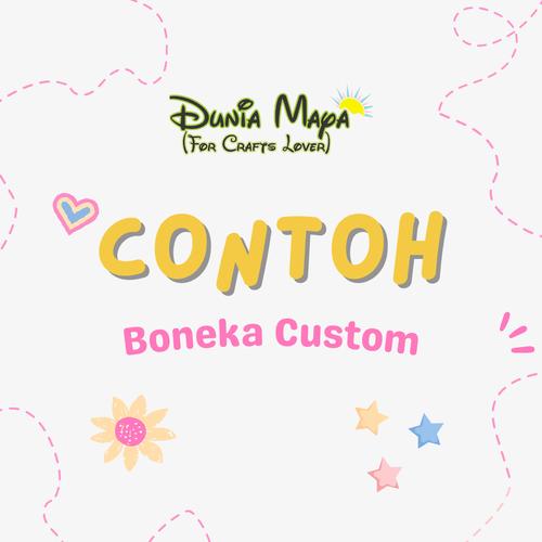Jual Contoh Boneka Custom - Kab. Bandung - Dunia Maya Crafts | Tokopedia
