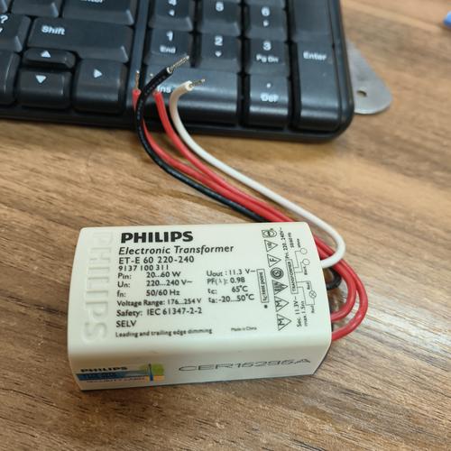 Jual trafo Ballast ET-E 60 60W Ballast halogen ete 60 220-240 philips ...