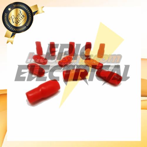Jual Jual Nintoku vinyl end cap V14 warna merah Per Pak (Isi 100pcs ...